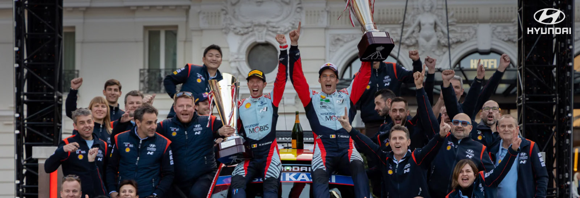 Hyundai Motorsport conquista el Campeonato Mundial de Rally 2024